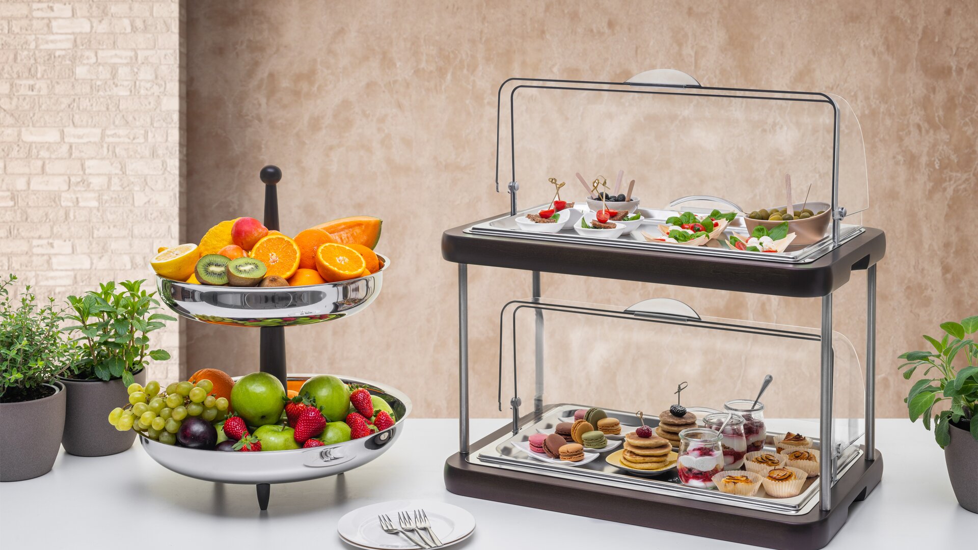 Service trolleys & buffet items 100% Italian | Ze Pé
