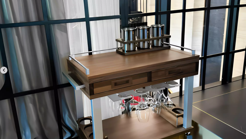 Service trolleys & buffet items 100% Italian | Ze Pé